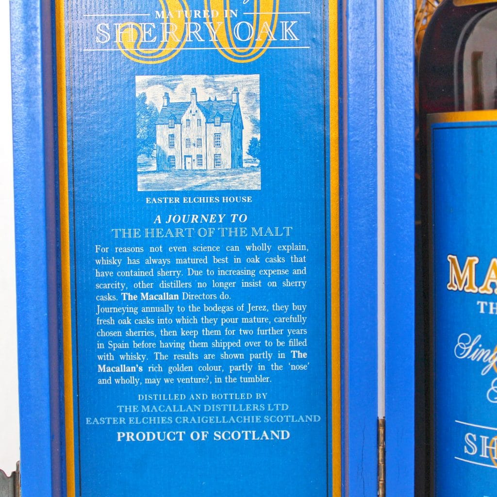 Macallan 30 Years Sherry Oak Blue Label | Whisky-Ankauf