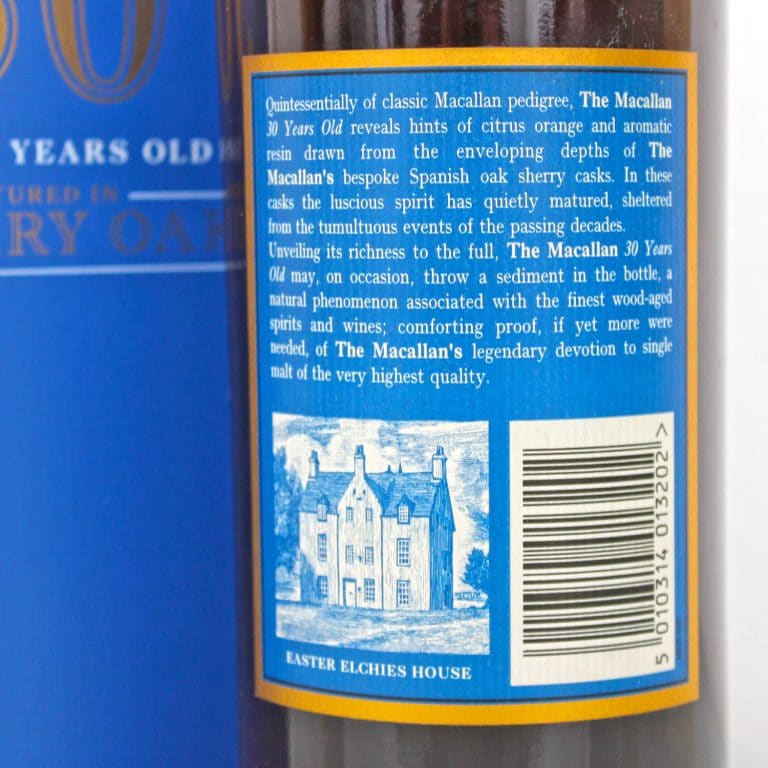 Macallan 30 Years Sherry Oak Blue Label | Whisky-Ankauf
