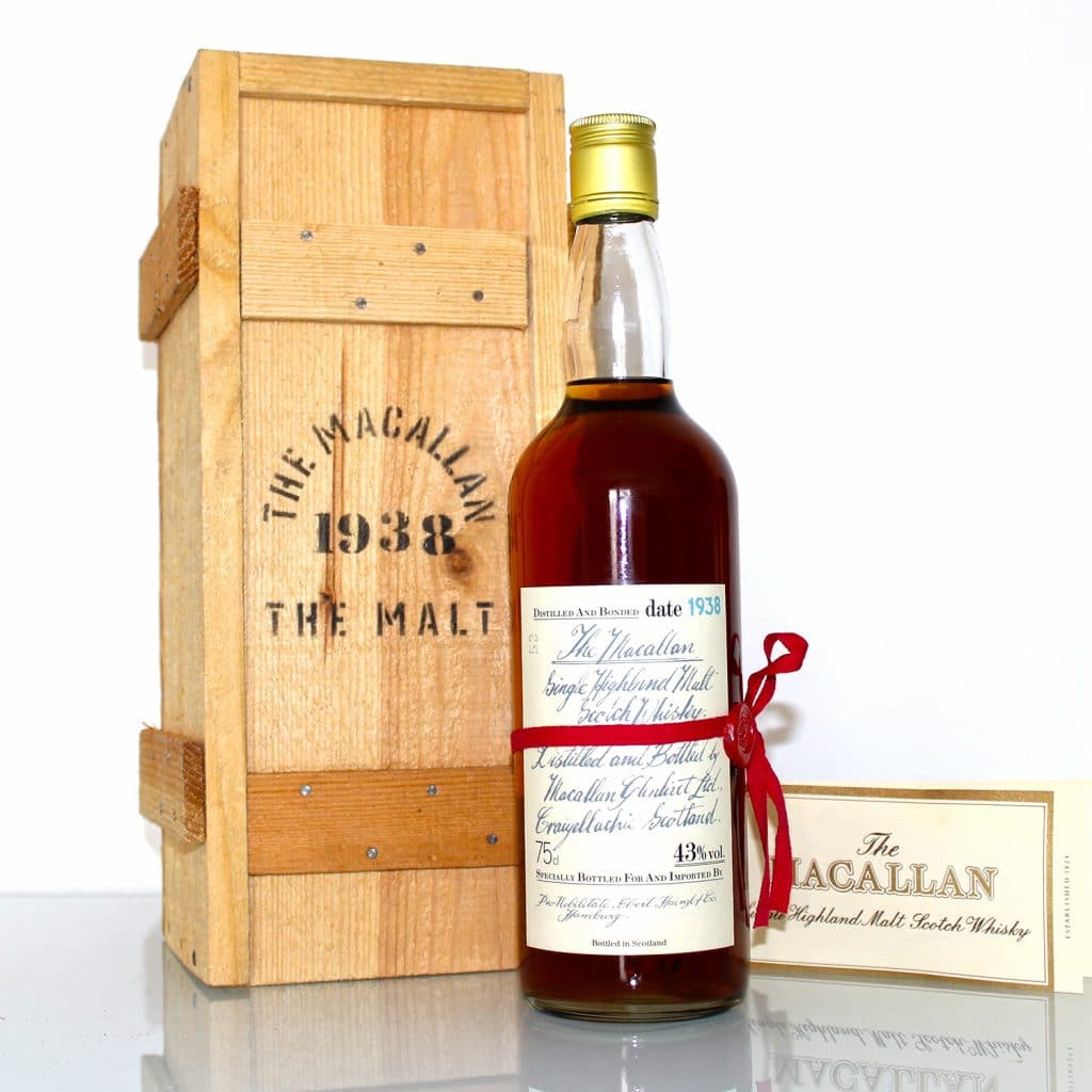 Macallan 1938 Handwritten Label - Single Malt Whisky | Whisky-Ankauf