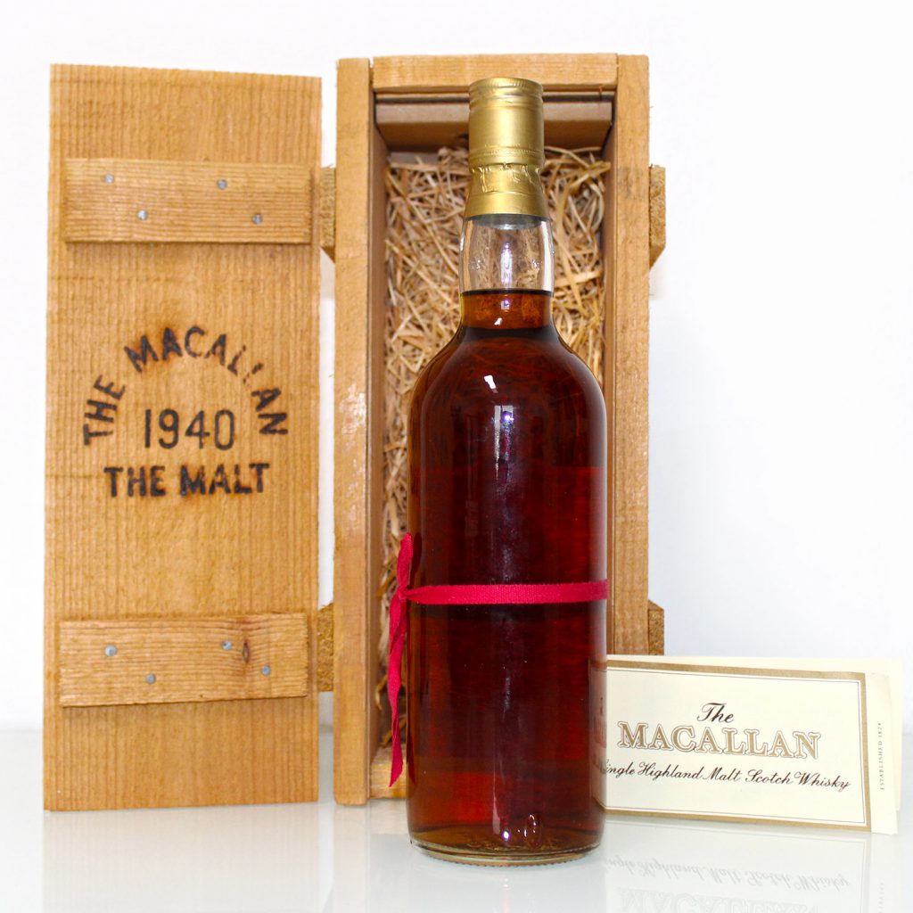 Macallan 1940 Handwritten Label Red Ribbon | Whisky-Ankauf