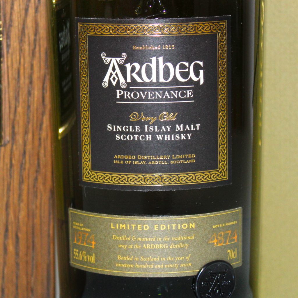 Ardbeg Provenance 1974 1st Release | Whisky-Ankauf