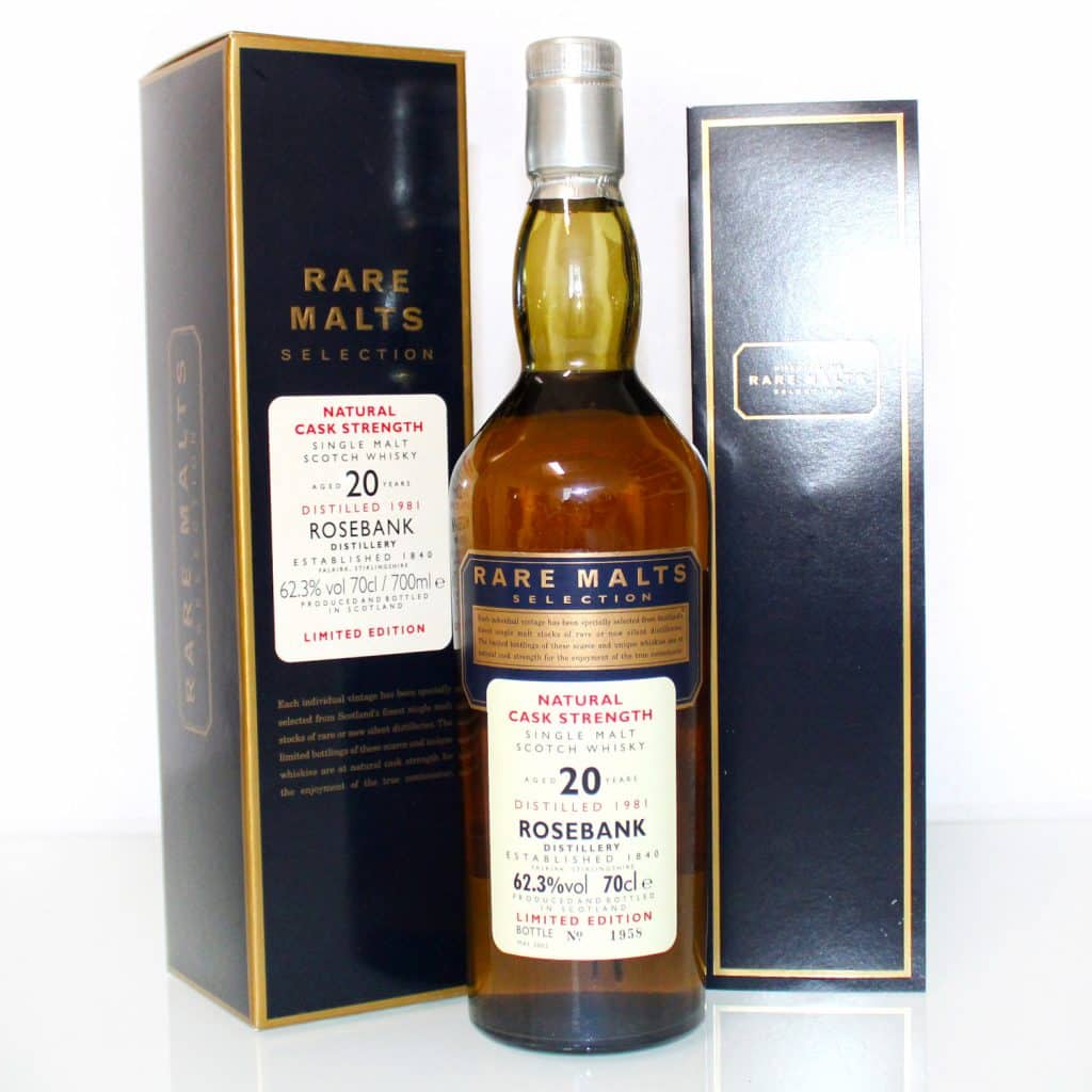 Rosebank 1981 20 Year Old Rare Malts Selection | Whisky-Ankauf