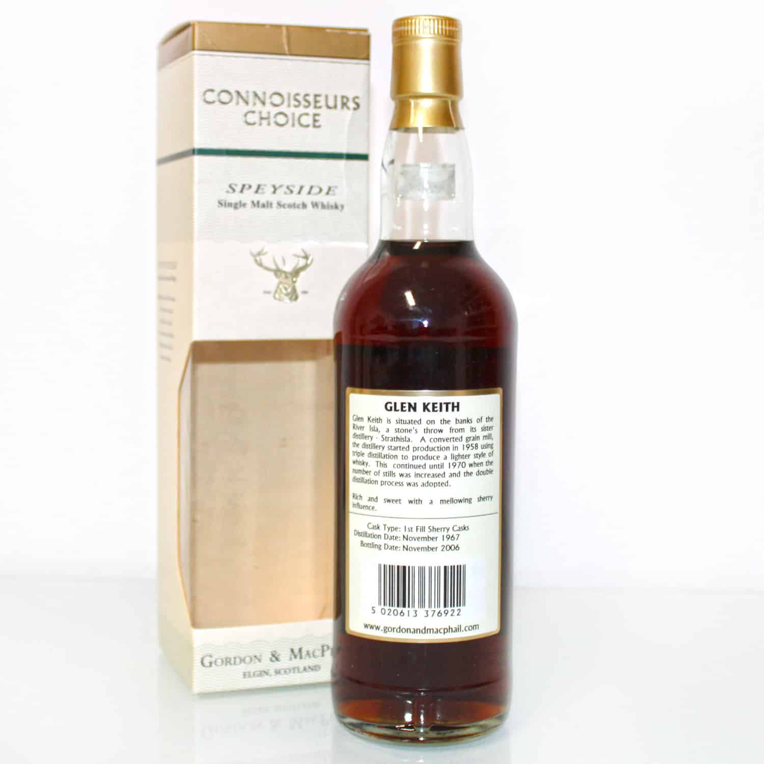 Glen Keith 1967 Connoisseurs Choice | Whisky-Ankauf