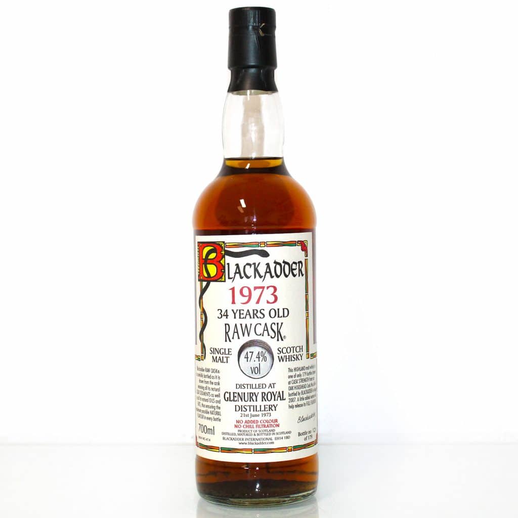 Glenury Royal 1973 34 Years Old Blackadder | Whisky-Ankauf